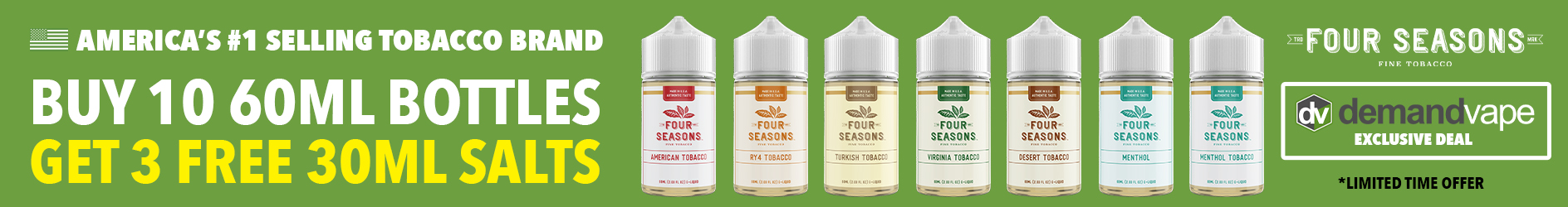 demand vape promotions, promos