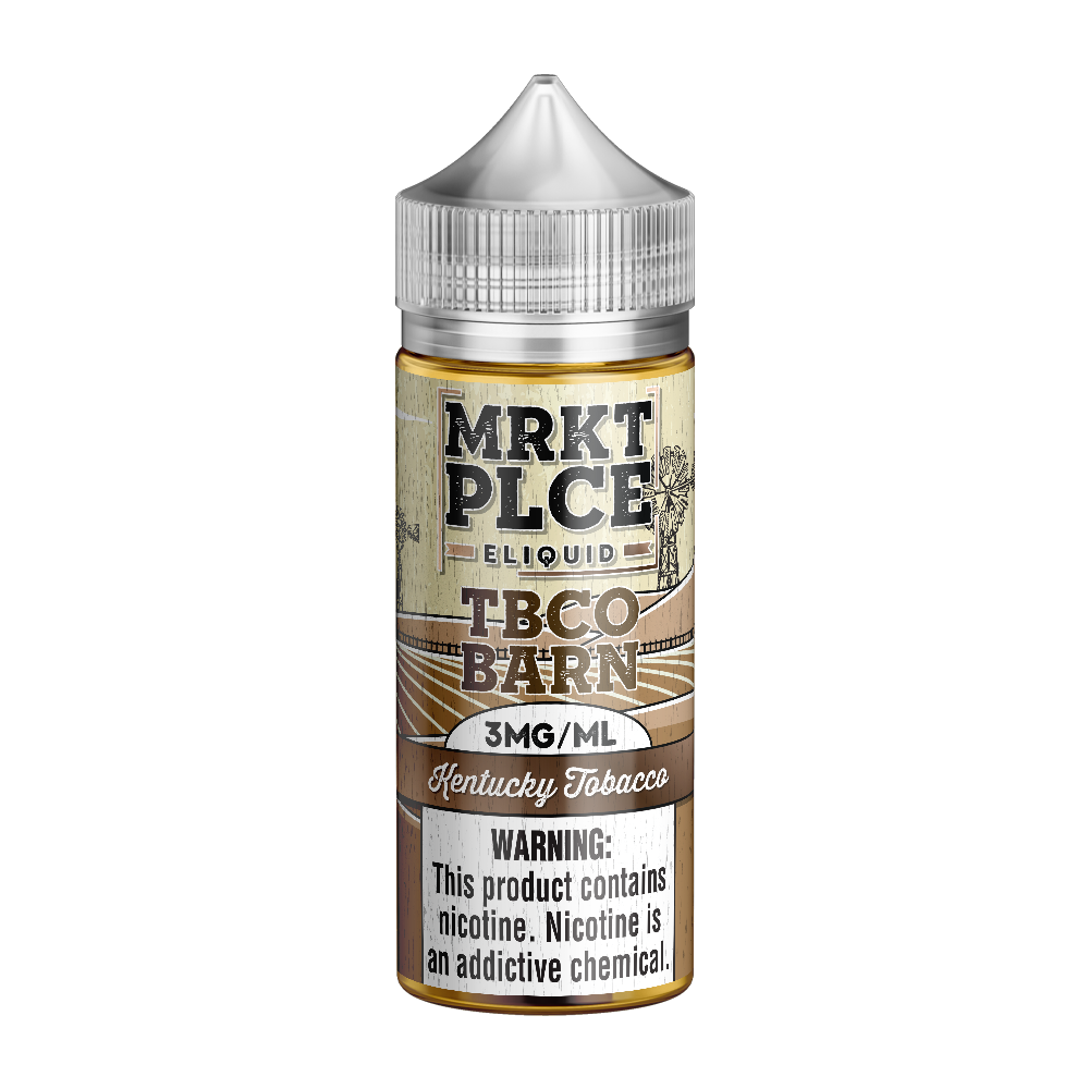 MRKT PLCE TBCO Barn - Kentucky Tobacco 100mL, tobacco barn