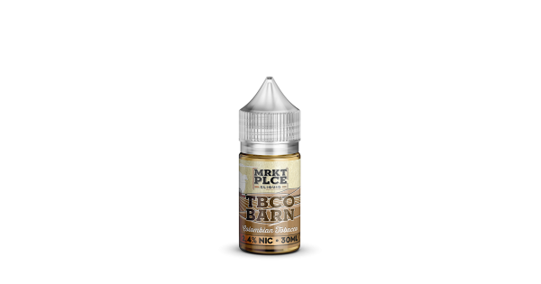 MRKT PLCE TBCO Barn Salt - Colombian Tobacco 30mL, tobacco barn