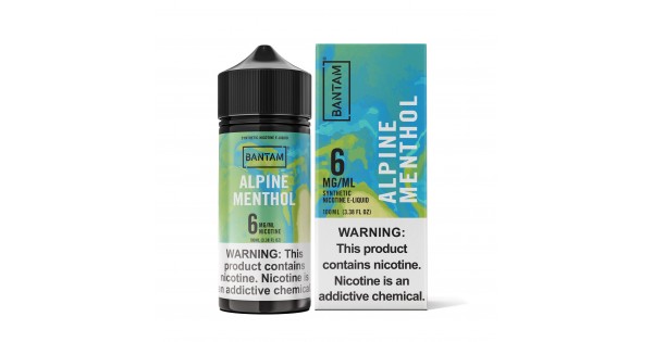 Bantam Synthetic - Alpine Menthol 100mL, cali kiwi frost