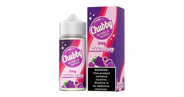 Chubby Bubble Vapes - Bubble Purp 100mL