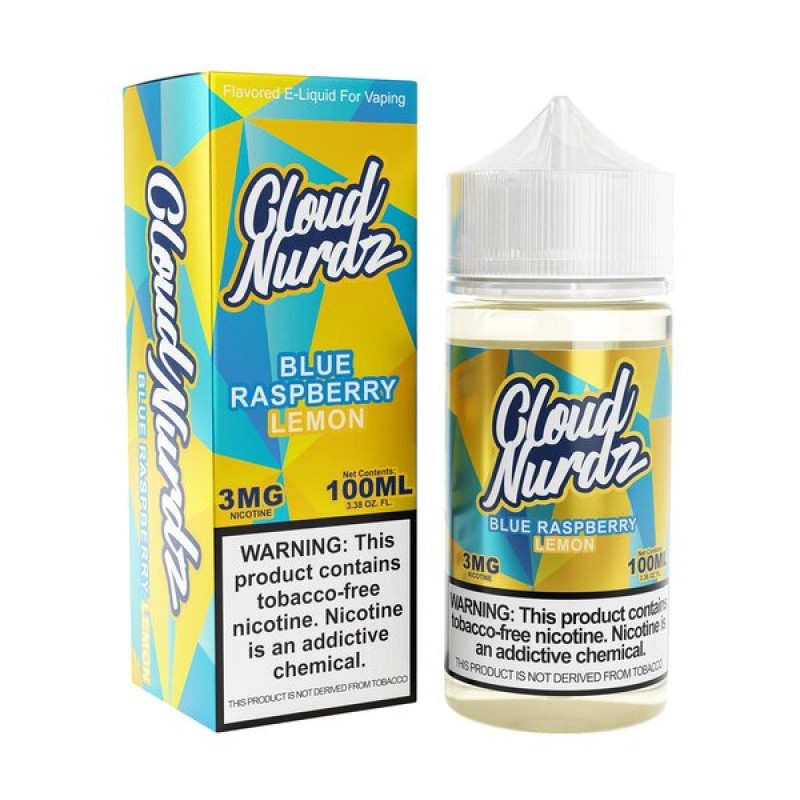 Cloud Nurdz Synthetic - Blue Raspberry Lemon 100mL