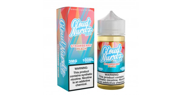 Cloud Nurdz Synthetic - Strawberry Peach ICED 100mL