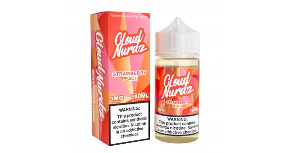 Cloud Nurdz Synthetic - Strawberry Peach 100mL