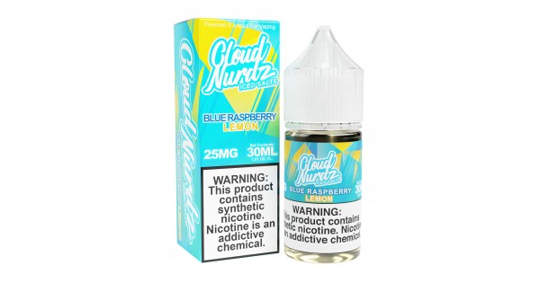 Cloud Nurdz Synthetic Salt - Blue Raspberry Lemon ICED 30mL