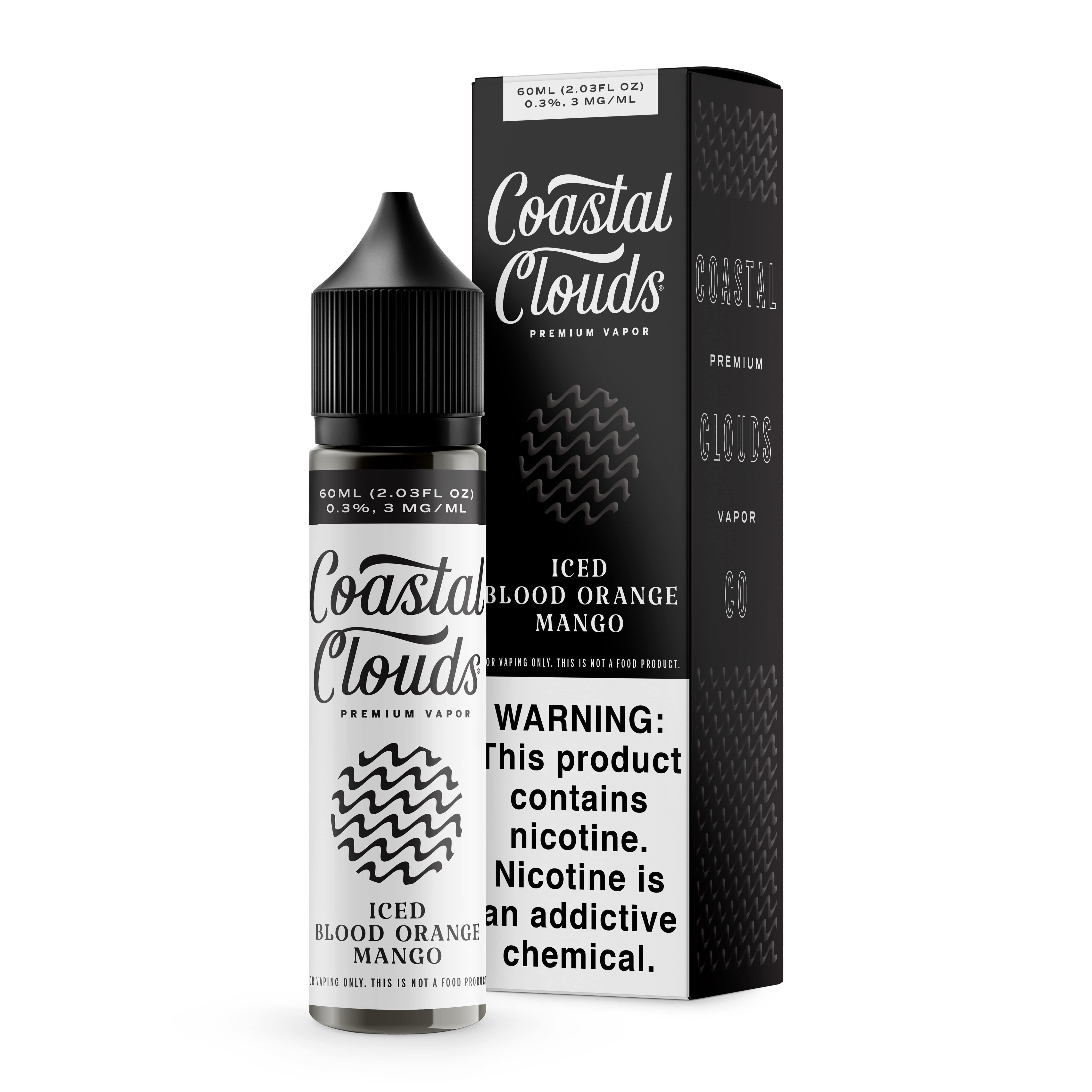 Coastal Clouds - Blood Orange Mango ICED 60mL (Previously Blood Orange ...