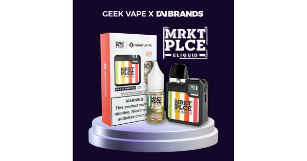 MRKT PLCE Salt x GeekVape - E-Liquid + Device Bundle