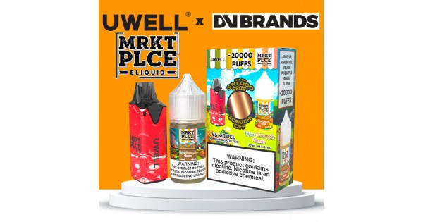 MRKT PLCE Salt x Uwell V6 - E-Liquid + Device Bundle