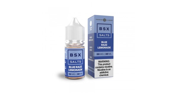 Glas BSX Salts - Blue Razz Lemonade 30mL, bsx vapor, bsx salts