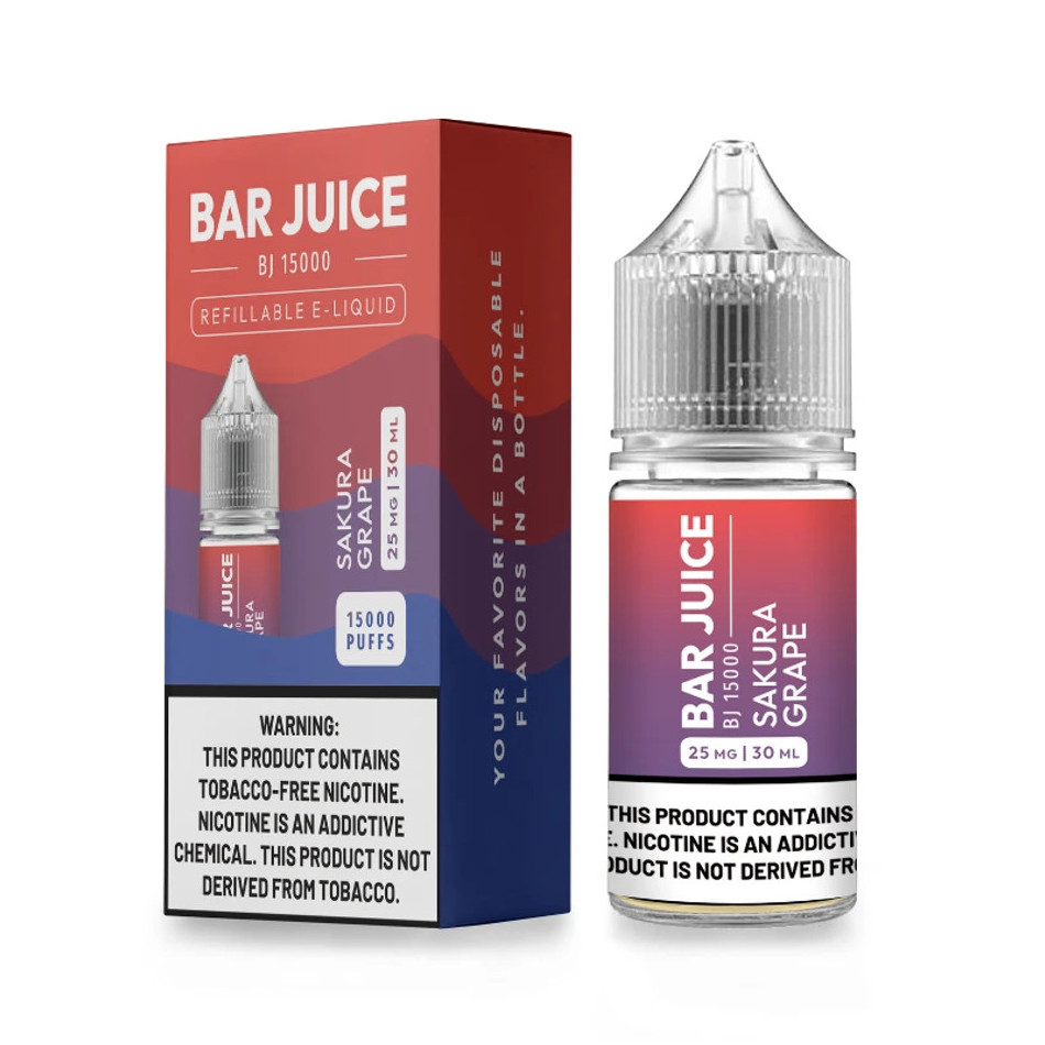 Bar Juice Synthetic Salts - Sakura Grape 30mL