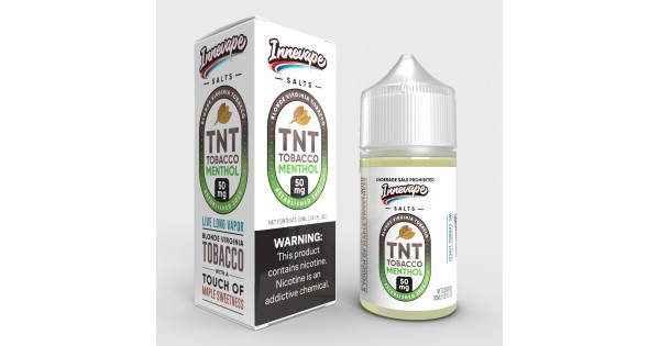 Innevape Salts - TNT Tobacco Menthol 30mL