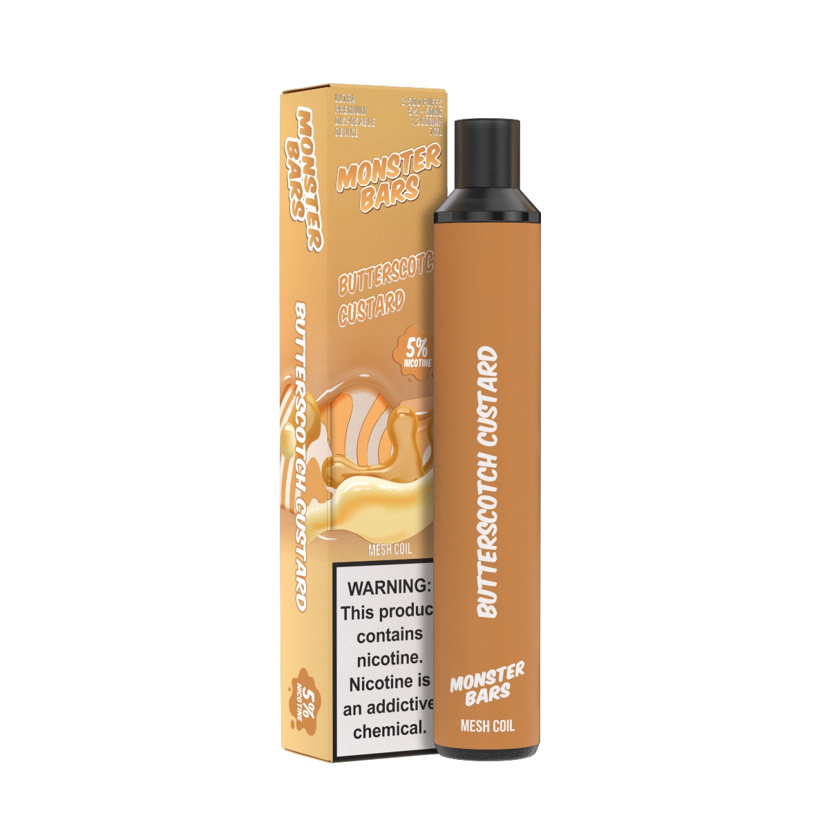 Monster Bar 3500 Disposable 5%, jam monster, monster vape labs ...