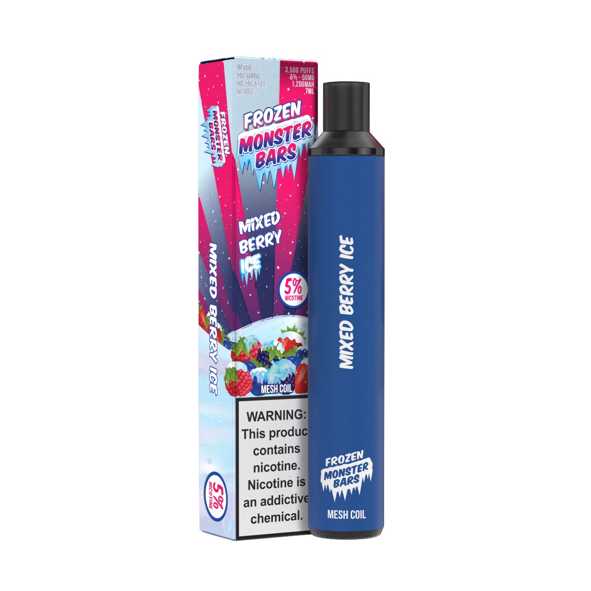 Monster Bar 3500 Disposable 5%, jam monster, monster vape labs ...