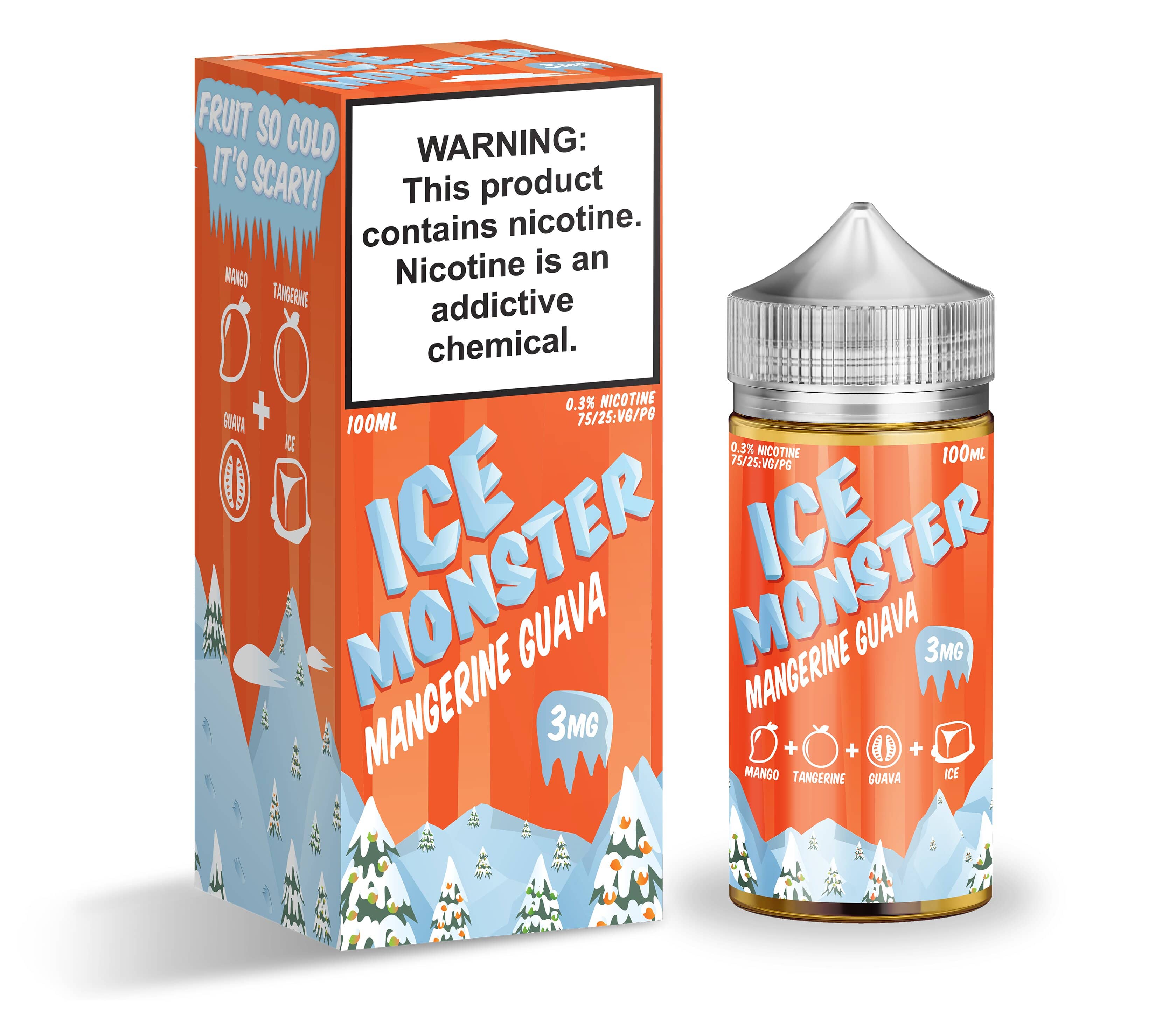 ICE MONSTER Synthetic - Mangerine Guava 100mL, ice monster