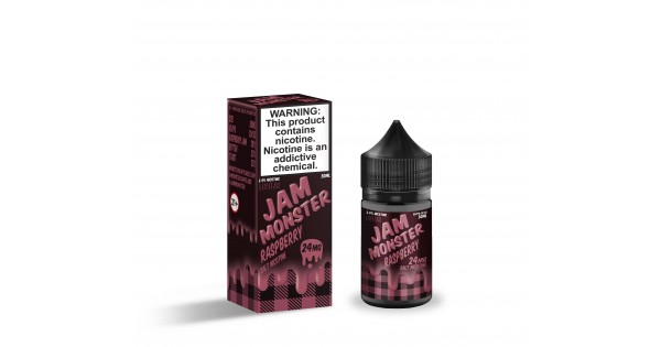 Jam MONSTER Synthetic Salt - Raspberry Jam 30mL, jam monster, jam ...