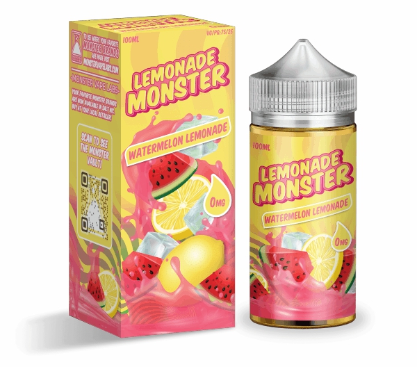 Lemonade MONSTER Synthetic - Watermelon Lemonade 100mL, lemonade monster