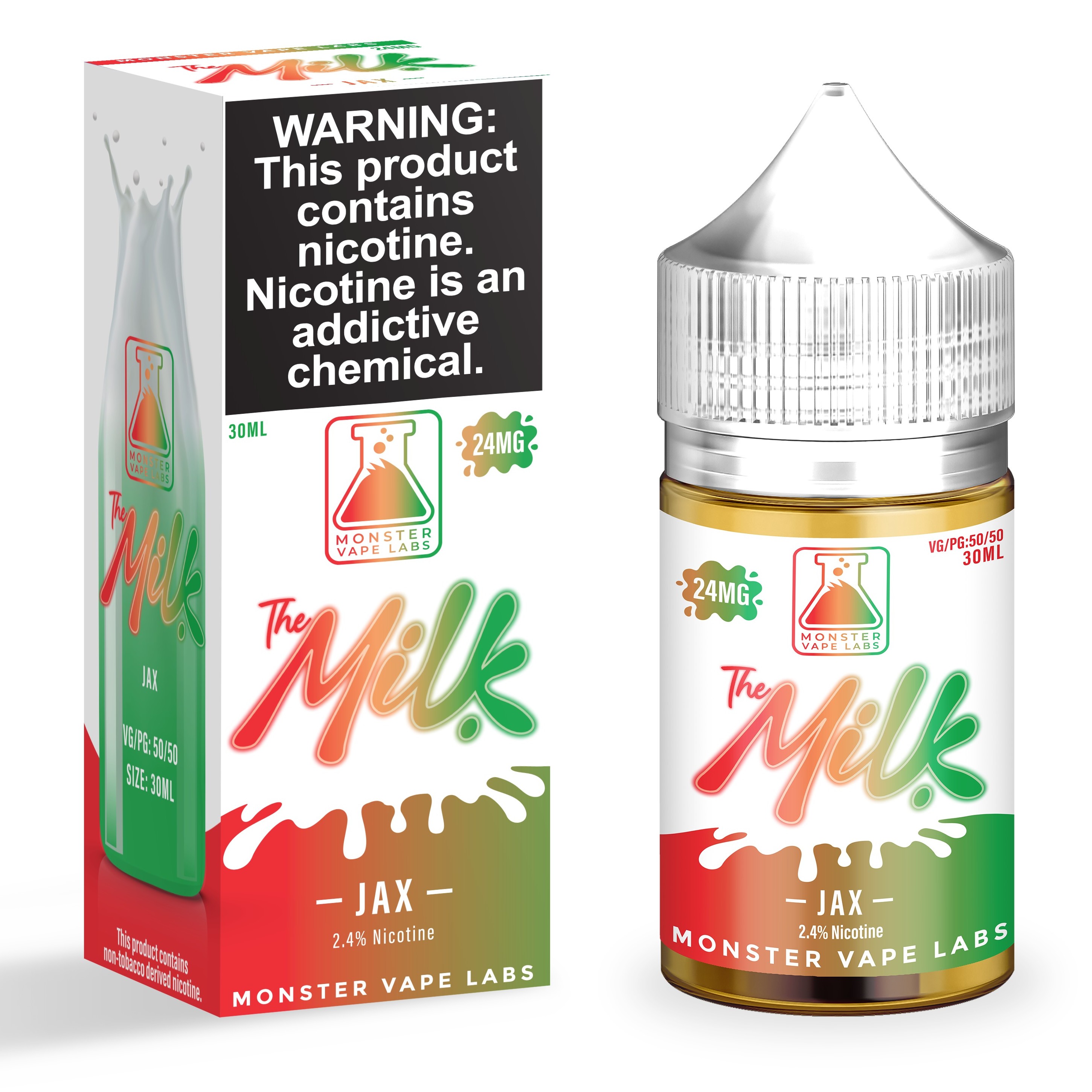 The Milk Synthetic Salts by Monster Vape Labs - JAX 30mL, the milk, the ...