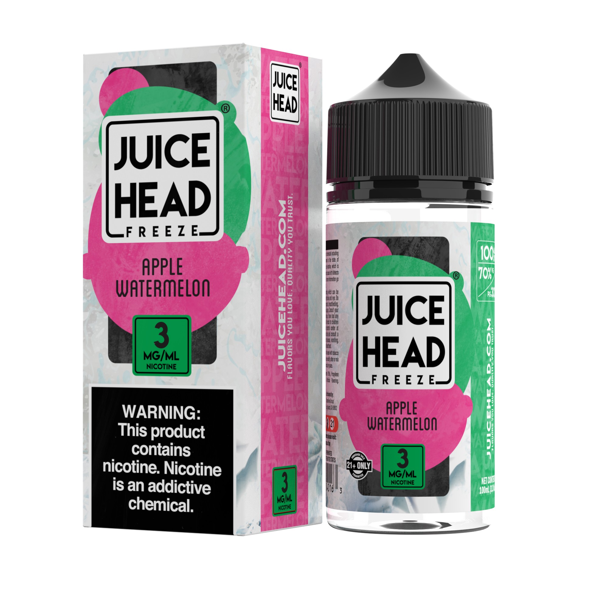 Juice Head - Apple Watermelon FREEZE 100mL, juice head freeze
