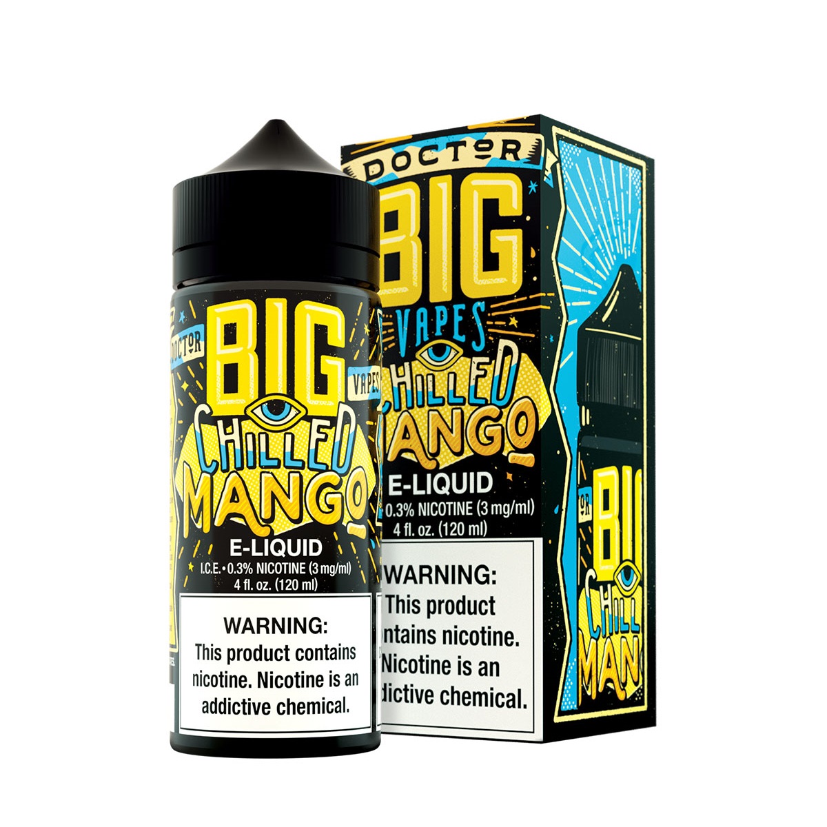 Doctor Big Vapes - Chilled Mango 120mL big bottle co bams cannoli khali ...