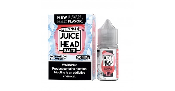 Juice Head Salts - Watermelon Strawberry FREEZE 30mL, juice head freeze ...