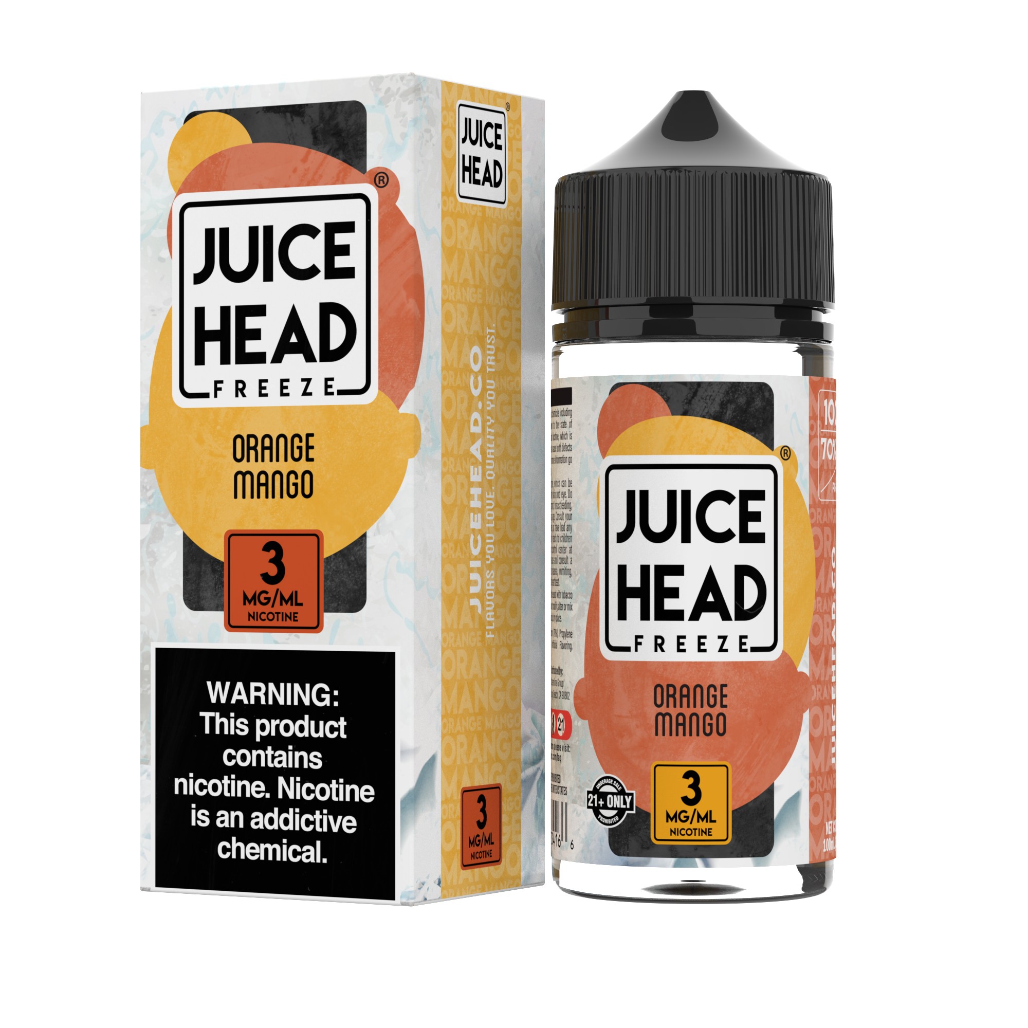 Juice Head - Orange Mango FREEZE 100mL, juice head freeze