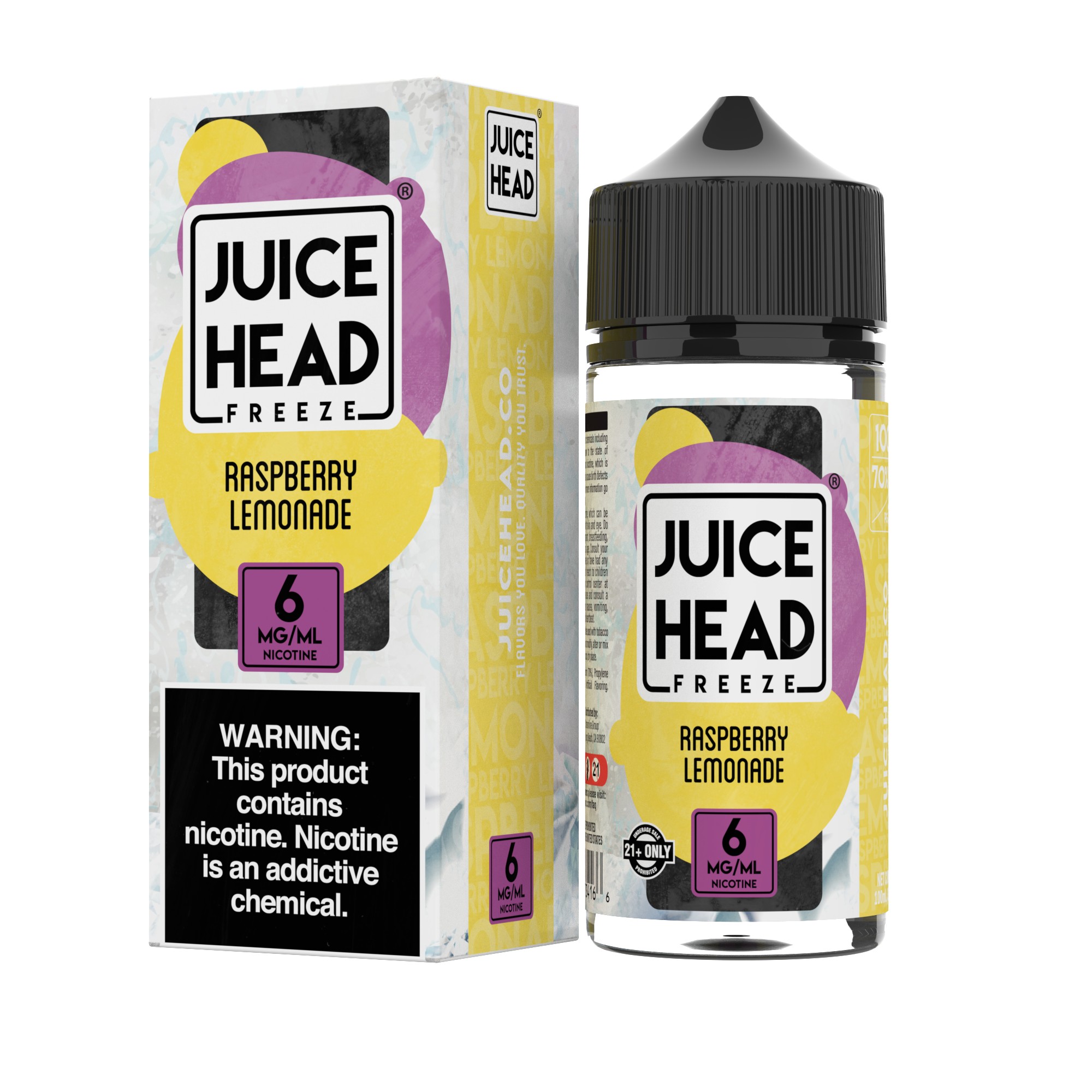 Juice Head - Raspberry Lemonade FREEZE 100mL, juice head freeze