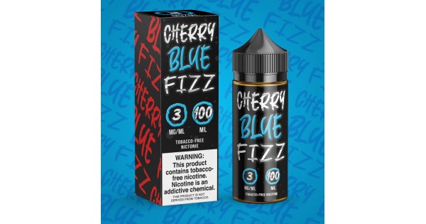Juice Man Synthetic - Cherry Blue Fizz 100mL