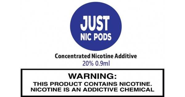 Zin Nicotine - 0.9mL Concentrated Nic Solution 20% (10 Tubes Per Pack ...