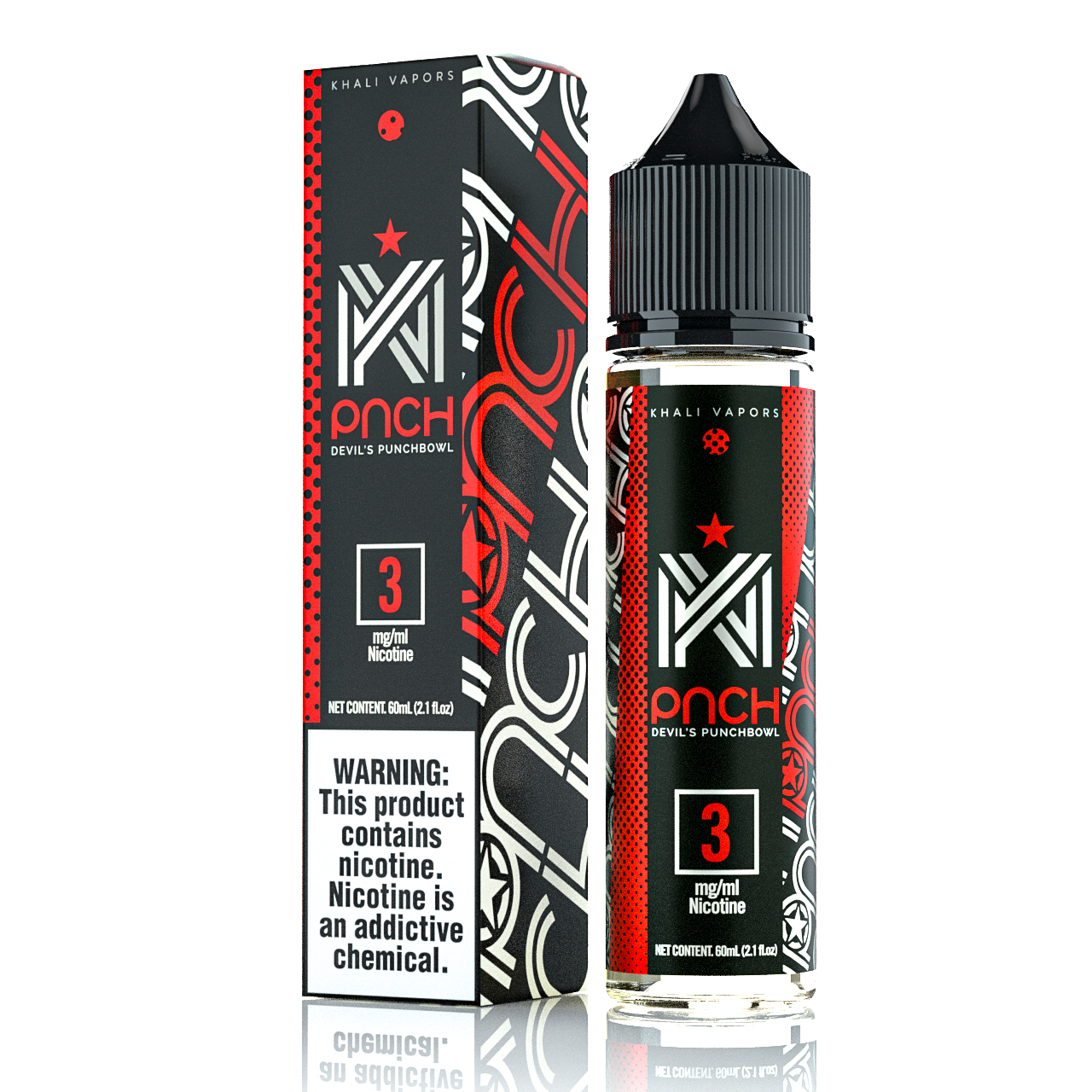 Khali Vapors - Devil's Punchbowl 60mL juice head bams cannoli
