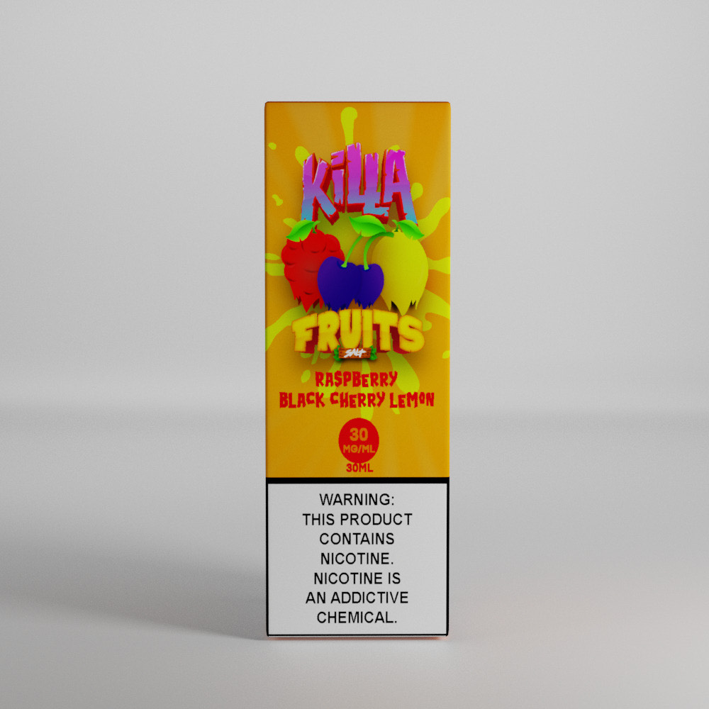 Killa Fruits Salts - Raspberry Black Cherry Lemon 30mL