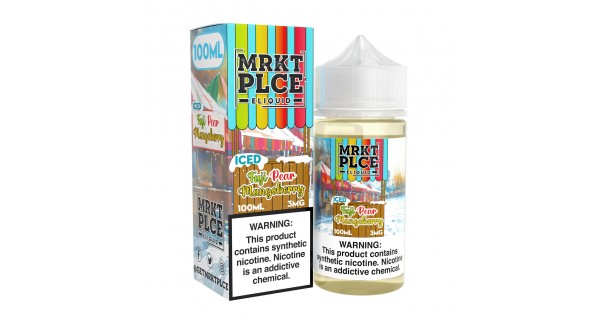 MRKT PLCE - Fuji Pear Mangoberry Iced 100mL, iced fuji pear mangoberry