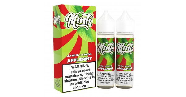 Mints Synthetic - Applemint 2x60mL, apple mint