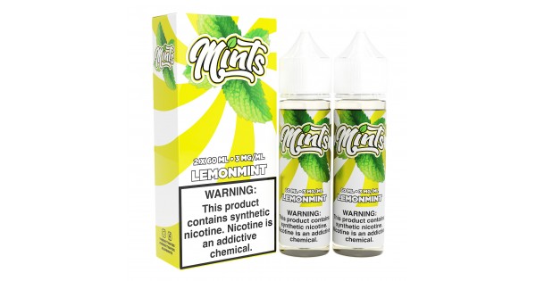 Mints Synthetic - Lemonmint 2x60mL, lemon mint