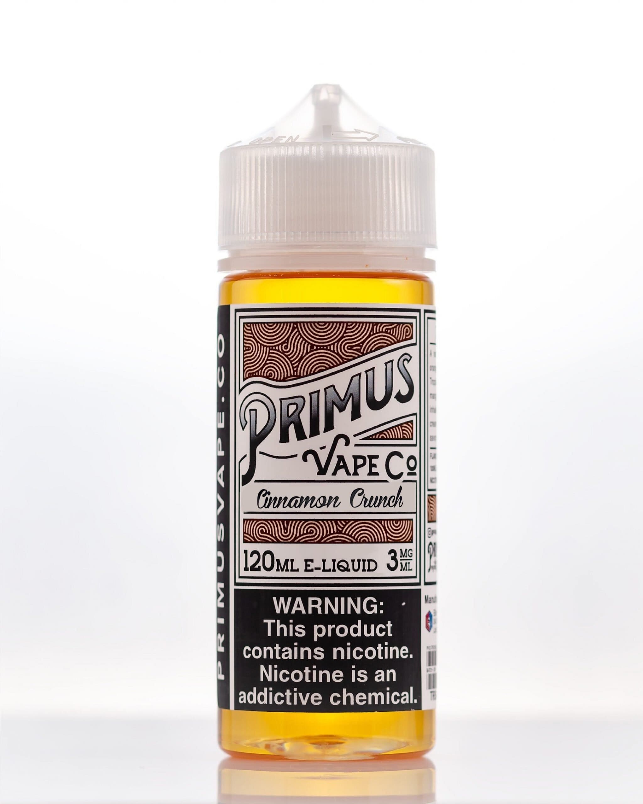 Primus Vape Co - Cinnamon Crunch 120mL Primal