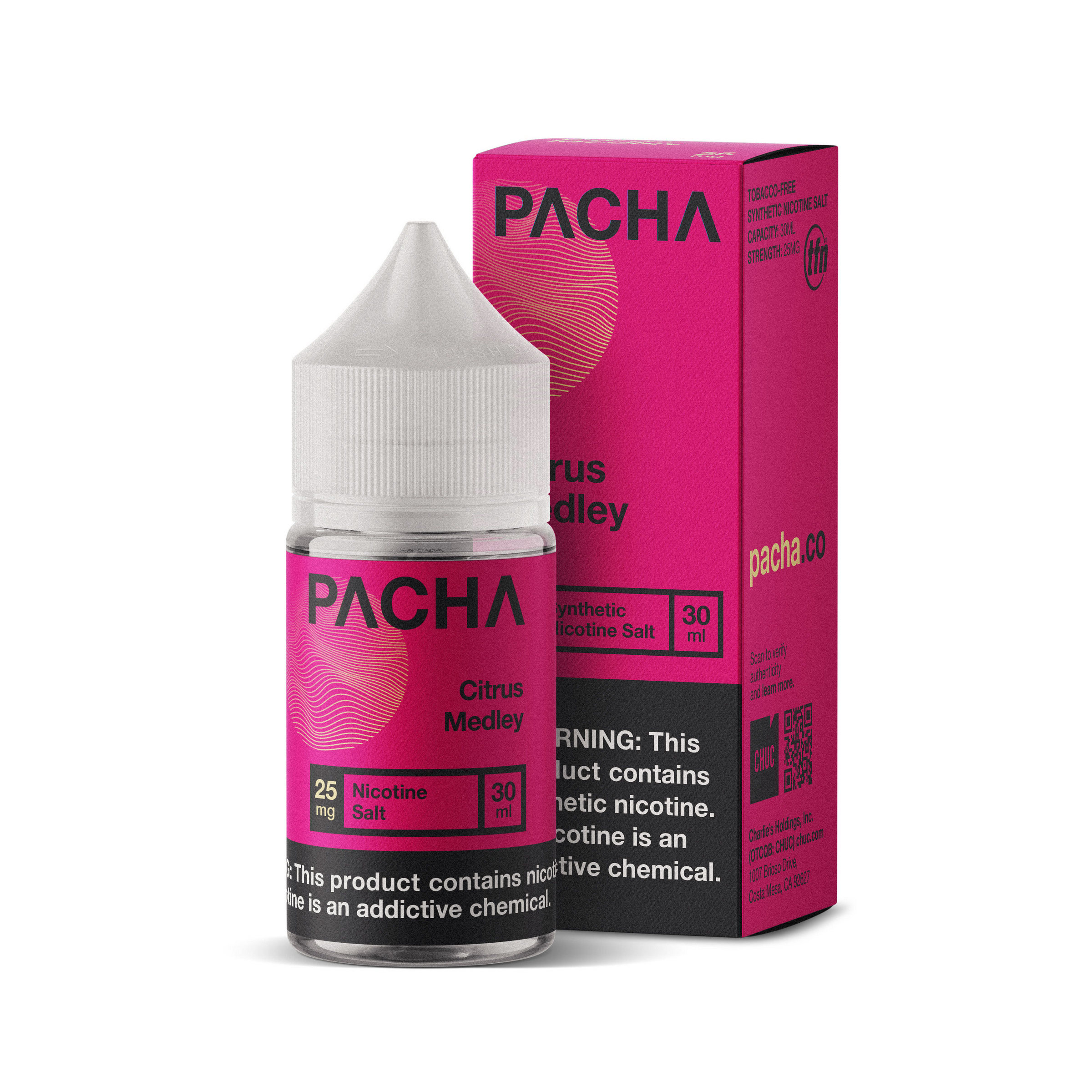 Pacha Mama Synthetic Salt - Citrus Medley 30mL