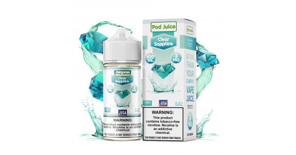 Pod Juice SVOPP 30K Flavor Pod Clear Sapphire Pod Juice - Clear ...