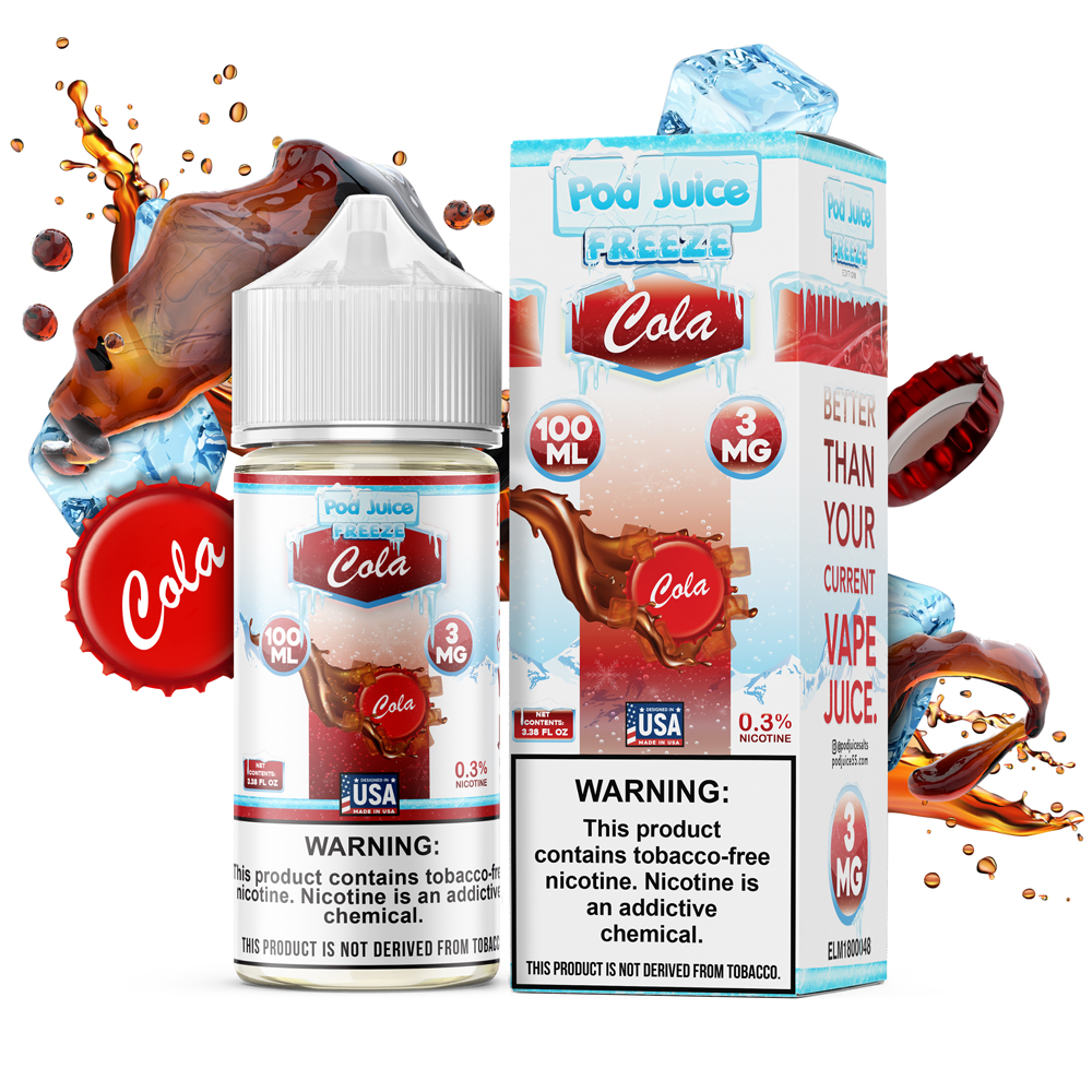 Pod Juice Synthetic - Cola Freeze 100mL