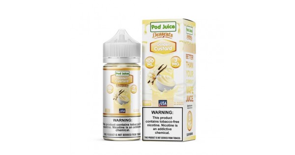 Pod Juice Synthetic - Golden Custard 100mL