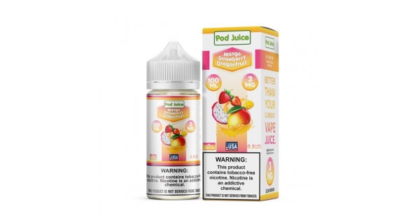 Pod Juice Synthetic - Mango Strawberry Dragonfruit 100mL