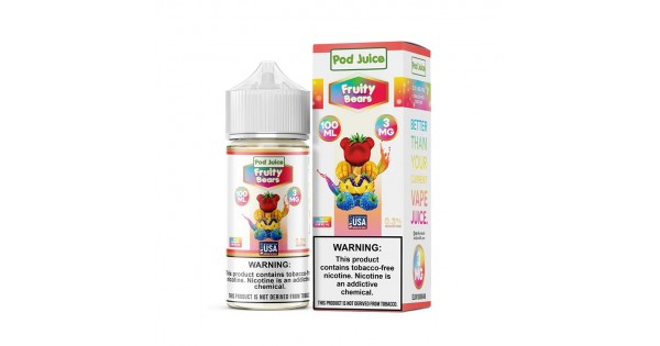 Pod Juice Synthetic - Fruity Bears 100mL