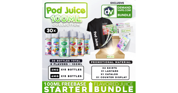 Pod Juice 100mL Freebase Starter Bundle