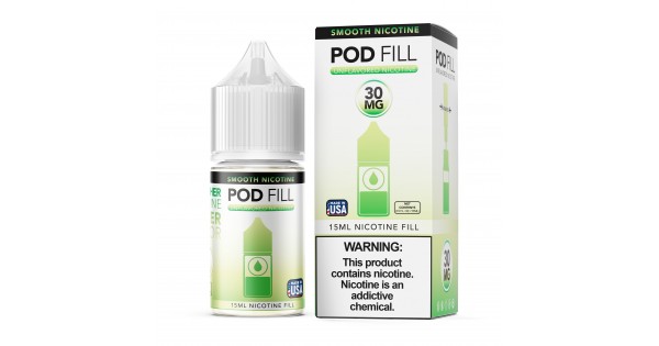 Pod Fill Unflavored Salt Nicotine Base 15mL - 30mg, pod juice