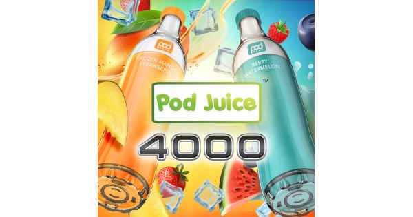 Pod FLO 4000 MESH Disposable 5.5% by Pod Juice