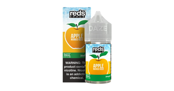 Reds Apple Salt - Apple Mango Iced 30mL, 7daze, daze, fusion