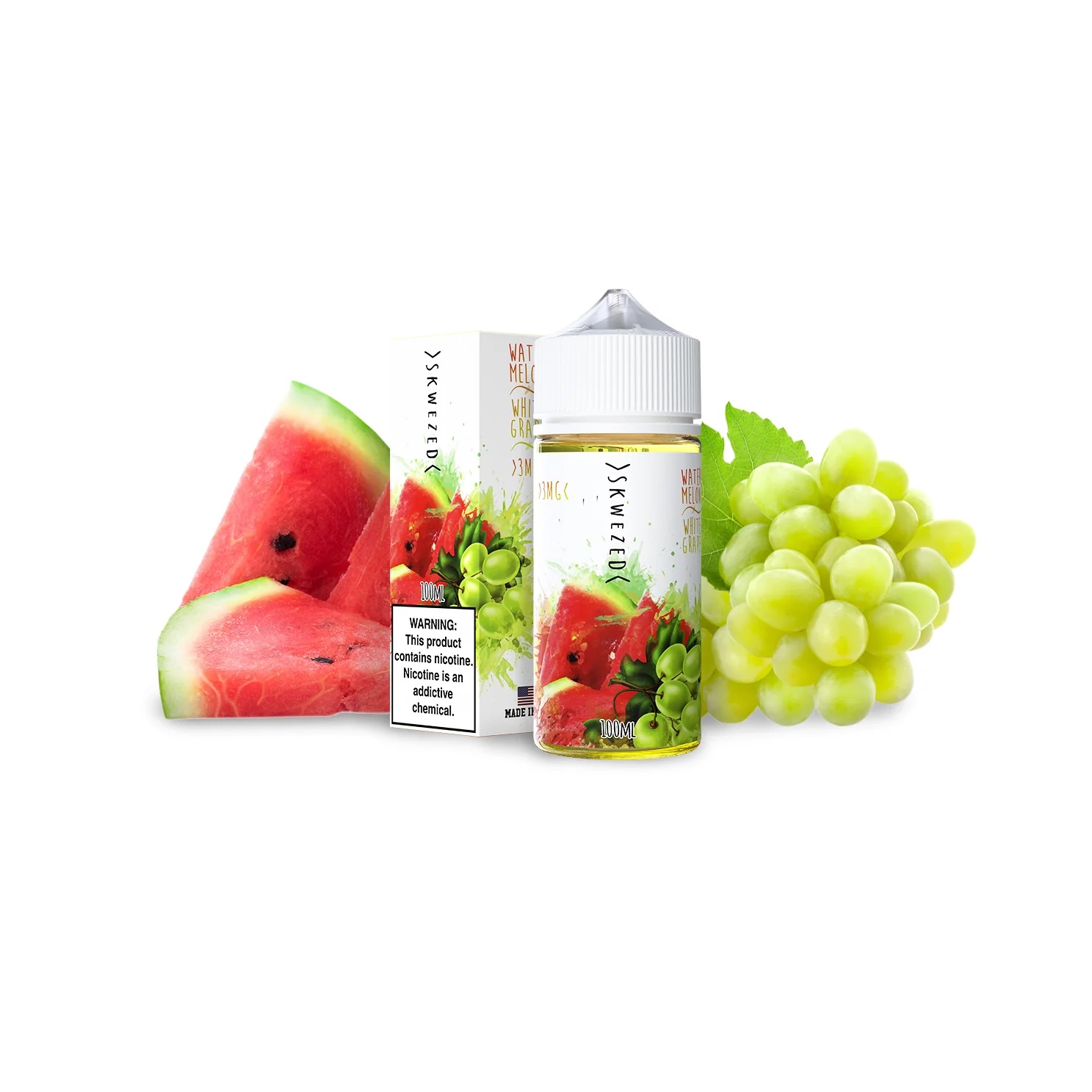 SKWĒZED MIX - Watermelon White Grape 100mL