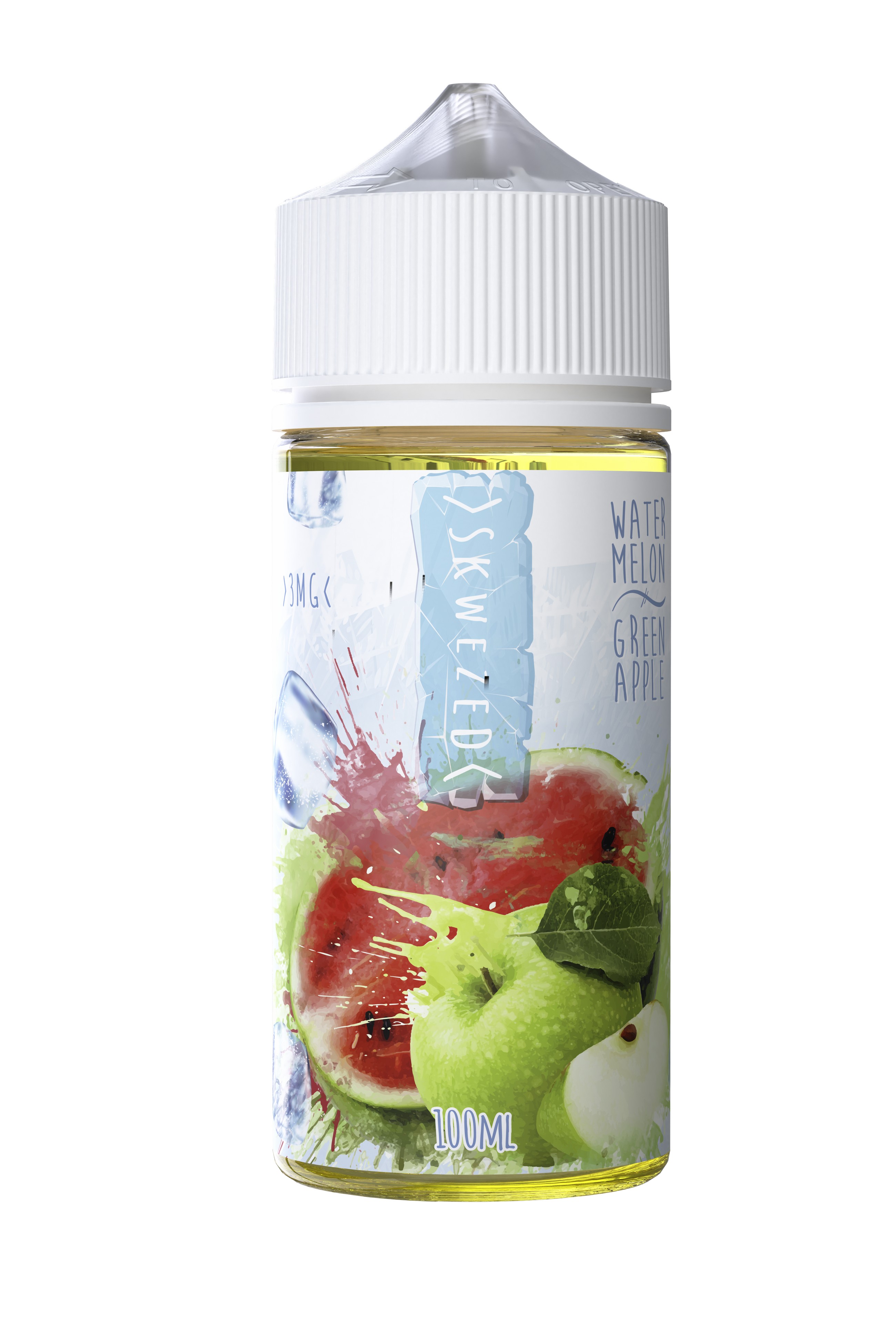 SKWĒZED ICE MIX - Watermelon Green Apple Ice 100mL