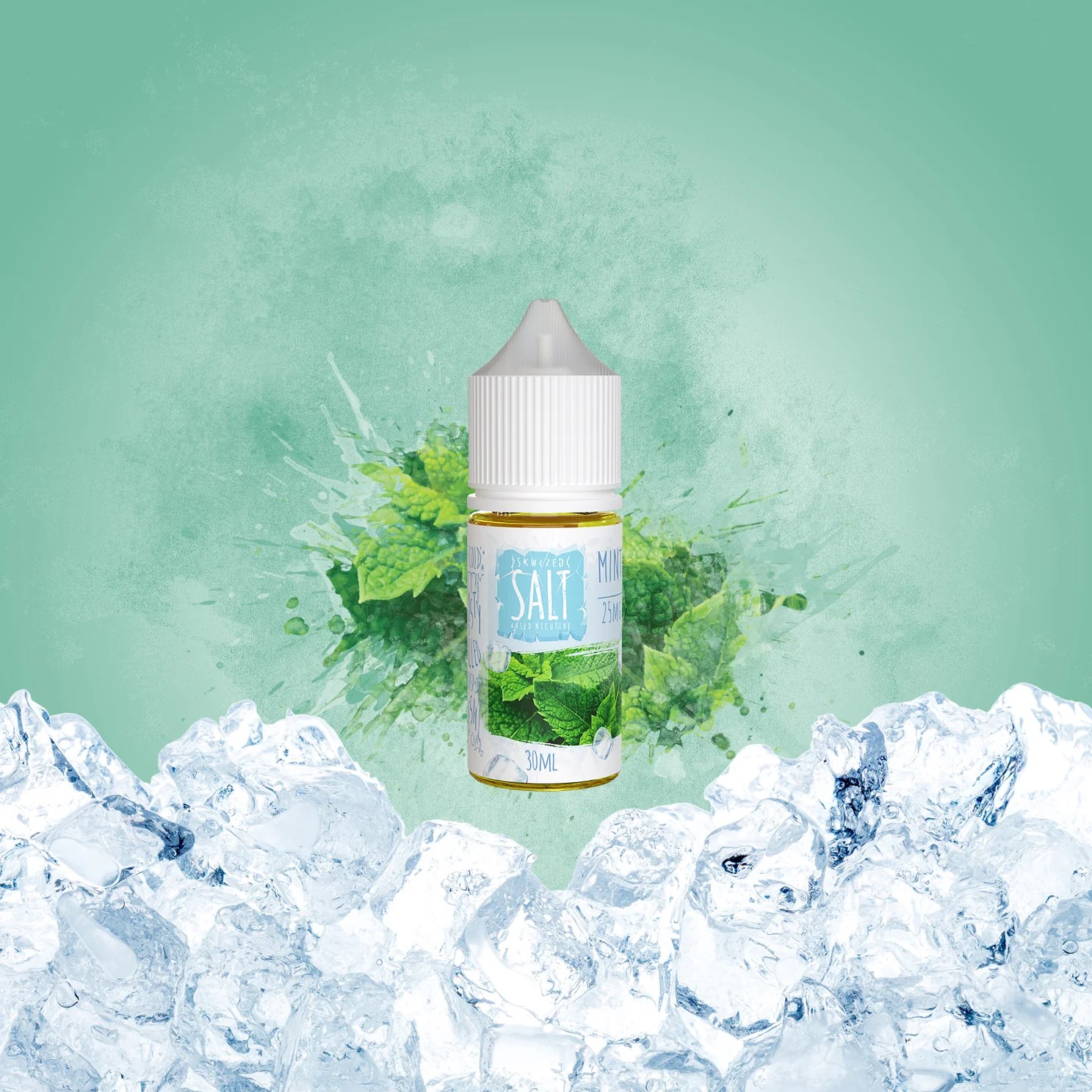SKWĒZED ICE SALT - Mint Ice 30mL