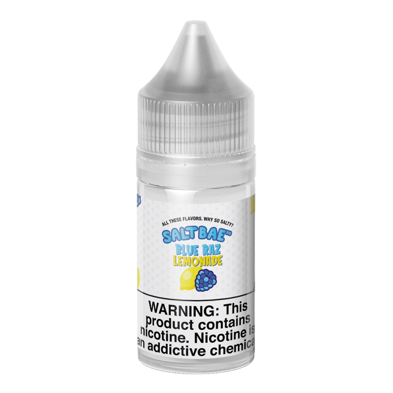 SaltBae50 - Blue Raz Lemonade 30mL, blue raspberry lemonade
