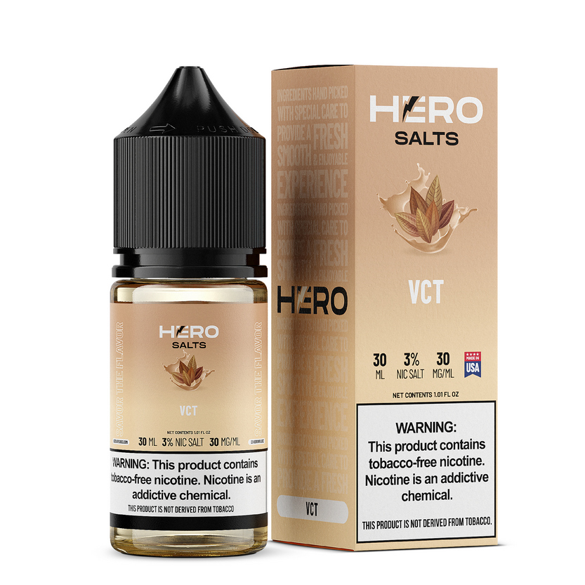 TKE Hero Synthetic Salt - VCT 30mL, take off