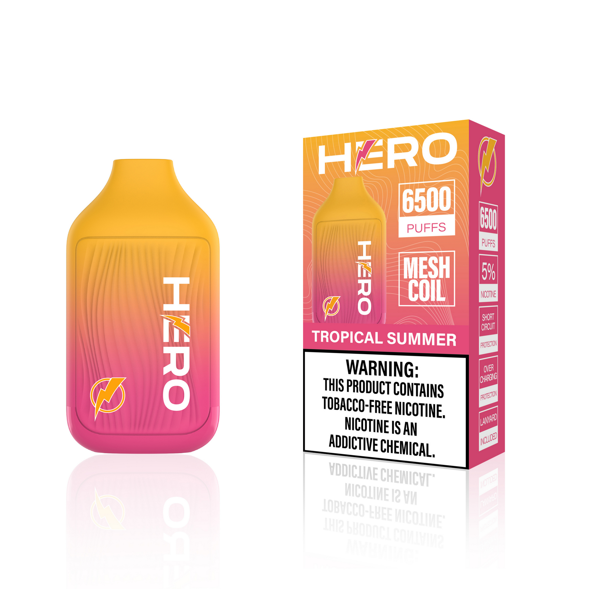 Hero 6500 Disposable 5%